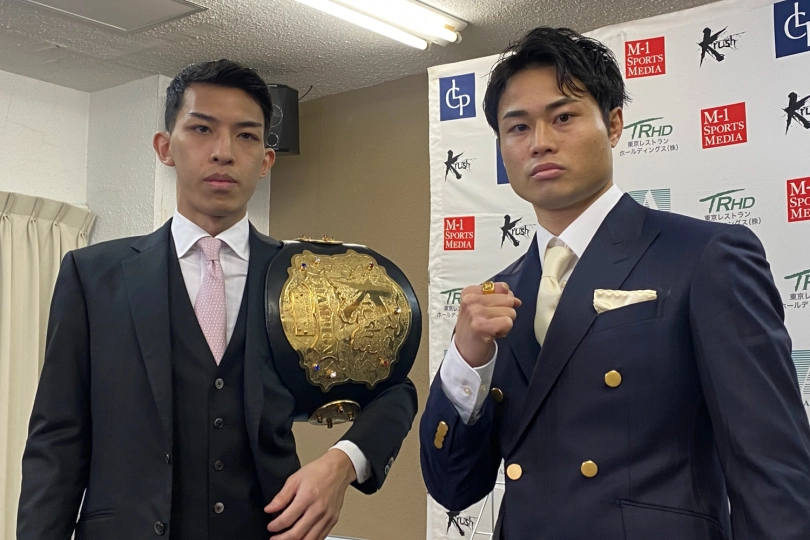 「krush 172」3 30 日 後楽園 スーパー・バンタム級、池田が王者・璃明武を挑発！ 新たに発表のバンタム級タイトルマッチは現役王者