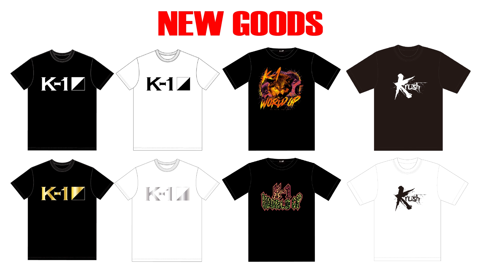 「K-1.SHOP」ロゴTシャツに新サイズ「XXL」サイズ登場！ | K-1 OFFICIAL SITE | 格闘技イベント