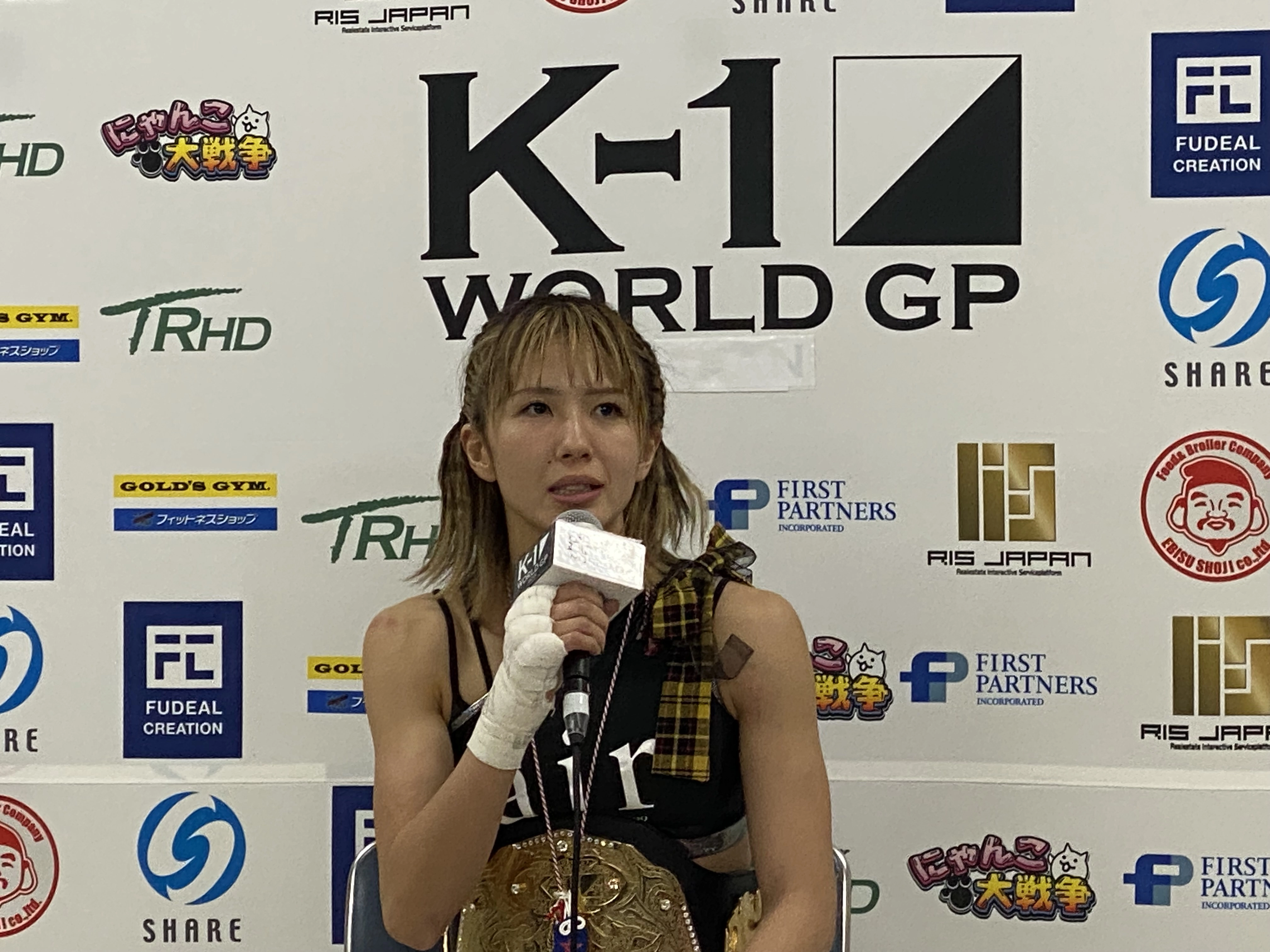 「K'FESTA.6」3.12(日)代々木＜試合後インタビュー＞菅原美優「ベルトが似合うチャンピオンになれるように頑張る」、パヤーフォン・アユタヤファイトジム「悔しい気持ちでいっぱい。絶対また ...